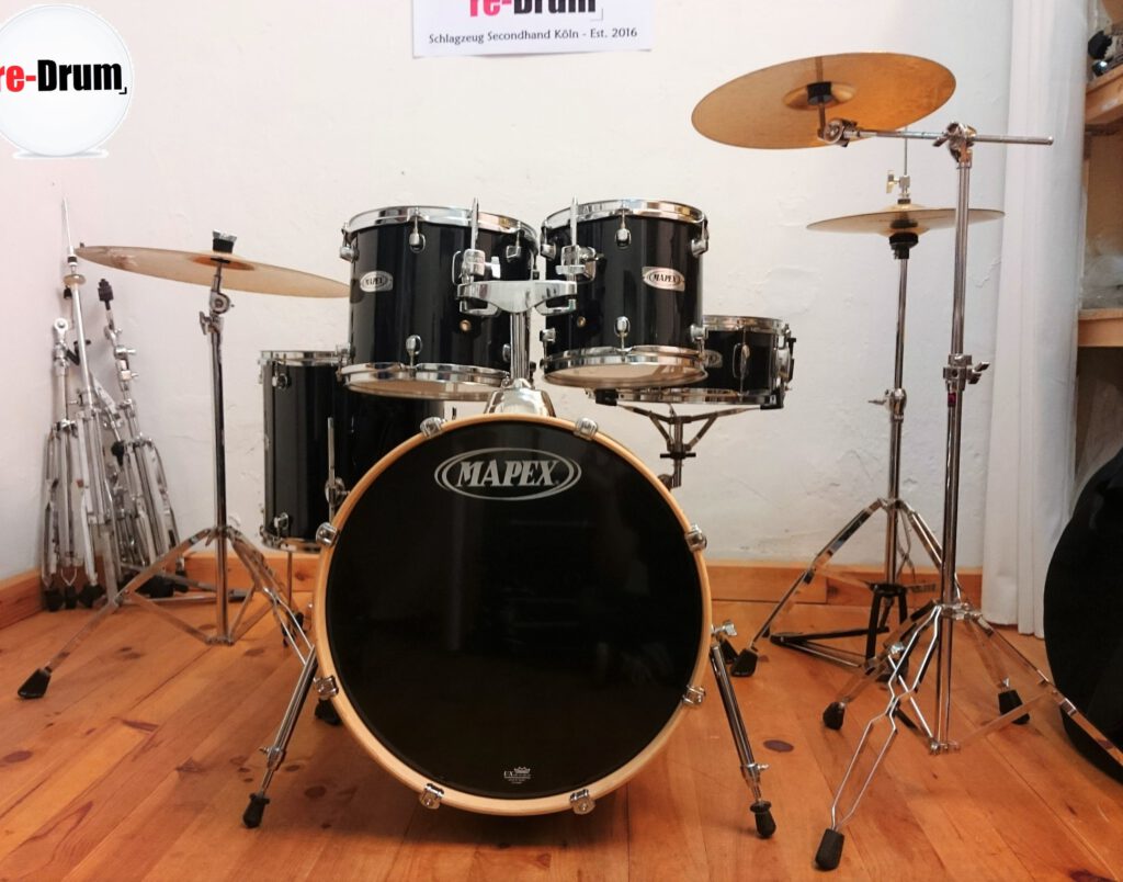 MAPEX Q Series Schlagzeug Drumset + Paiste Beckenset+ Hocker! - Die ...